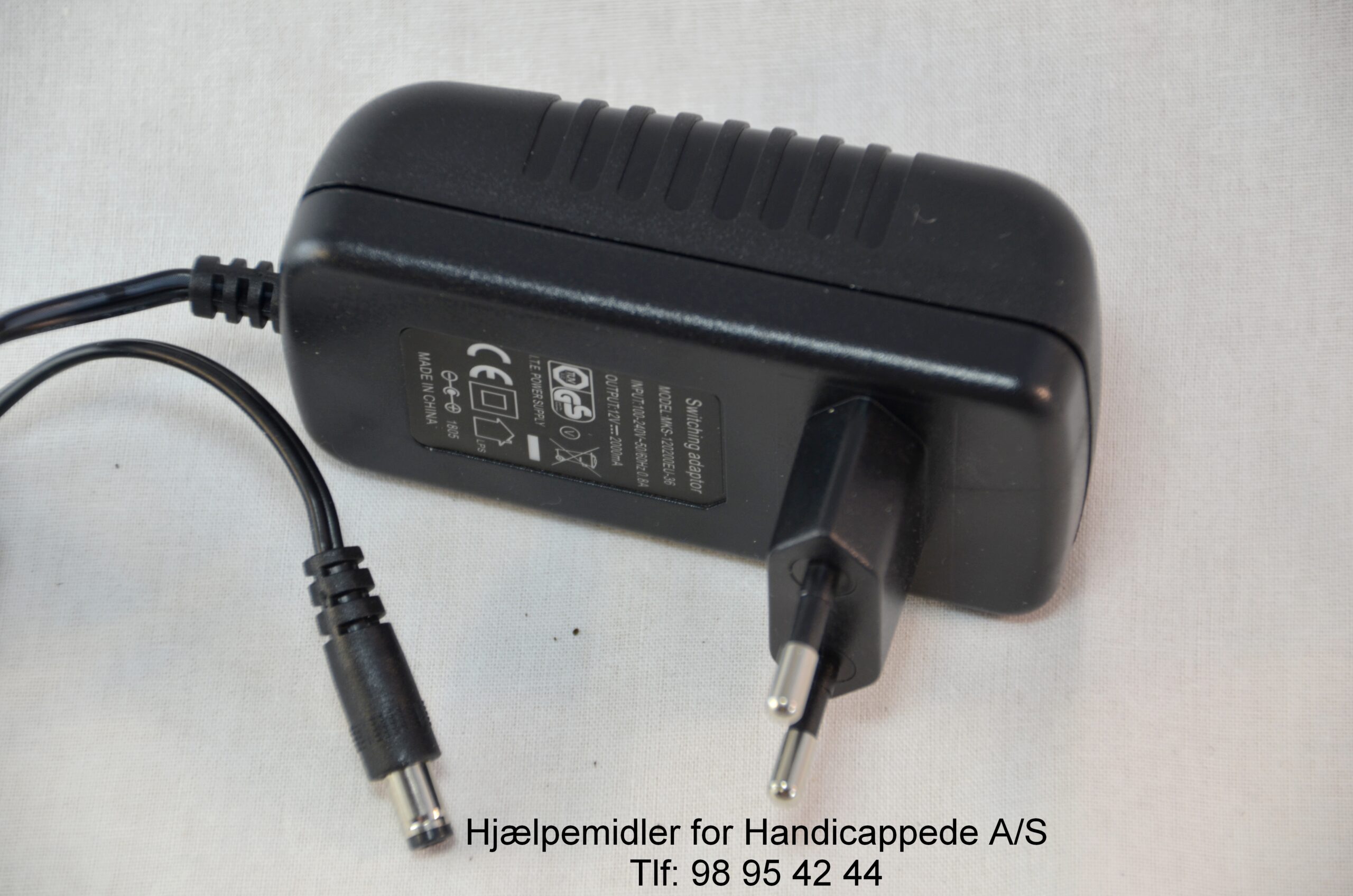 Strømforsyning Victor Reader Stratus 4 og Stratus 12 - synsnerven.dk